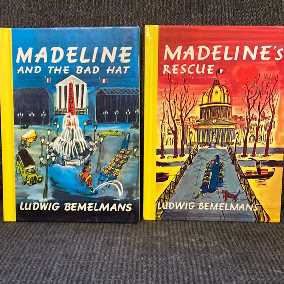 Vintage | Other | Book Bundle Of 2 Madeline Books Memories Childhood ...